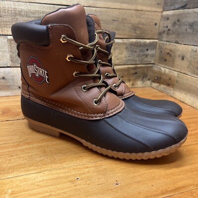 THE Ohio State University Buckeyes Primus Campus NCAA Duck Rain Boots ...