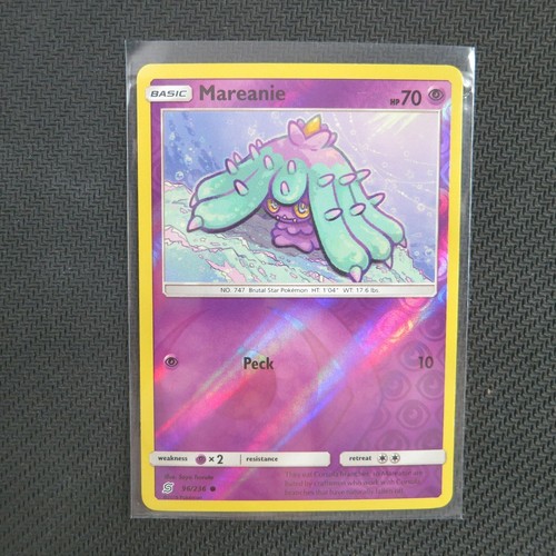 Mareanie 96/236 Reverse Holo Pokemon Card TCG Unified Minds | eBay