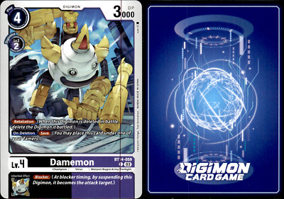 NM-Mint Digimon Damemon - BT14-059 - C Blast Ace (BT14) Digimon | eBay