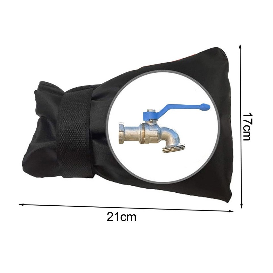 Outdoor Faucet Cover Spigot Protector Drawstring Closure Waterproof ...