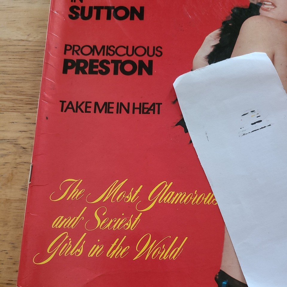 Playbirds Magazine No.9-(Pages 3,4,97,98 are missing), Mary Millington ...