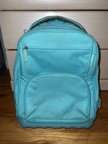 Pacific Gear Teal Blue Rolling backpack | eBay