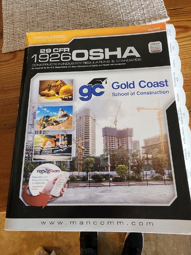 Mancomm 29 CFR Part 1926 OSHA Construction Standards & Regulations, July 2019 | eBay