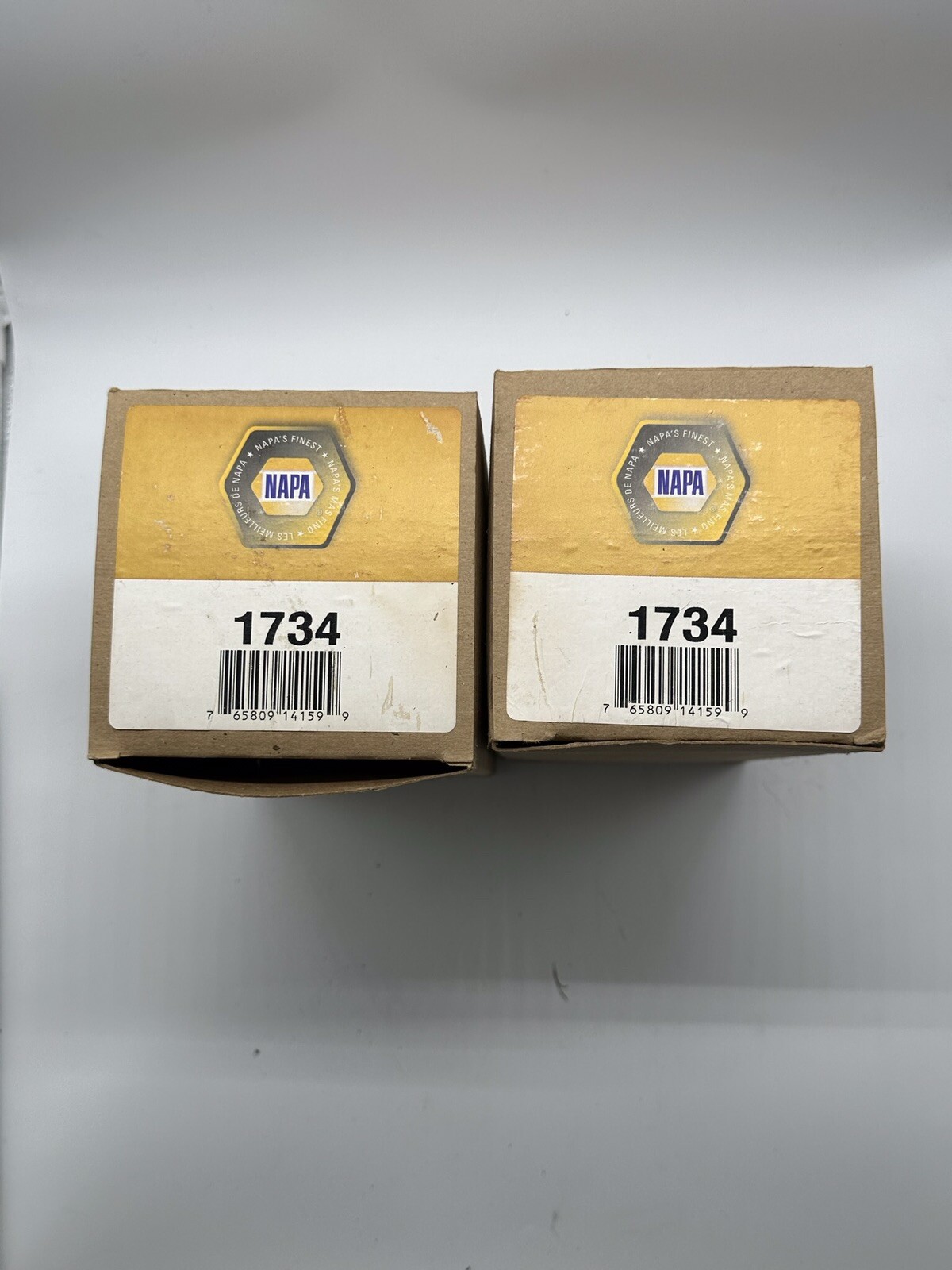 Lot Of (2) New NAPA OIL FILTER 1734 - WIX 51734 ~ Fits FORD 7.3 TURBO ...