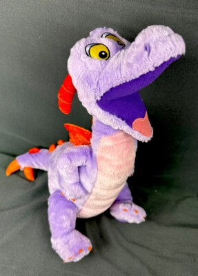 Disney Parks Figment 15 inch Epcot Dragon Purple Plush Animal ...