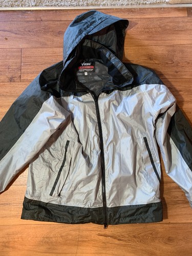 Viking Men's Grey/Black Windigo Lightweight Waterproof Jacket Sz Medium ...