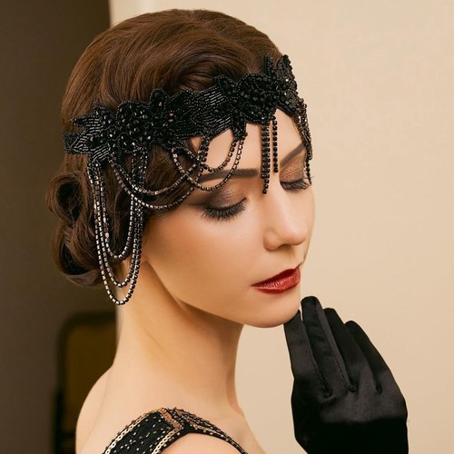 Hair Accessories Vintage Head Wearing Retro Headpiece Party Banquet | eBay