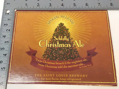 Saint Louis Brewery Special Release Christmas Ale Carton Art Frameable ...