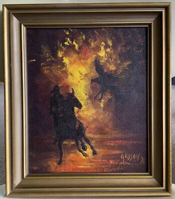 Original Oil Painting by Peter Gasson- A BRIEF ENCOUNTER-1976-Signed ...