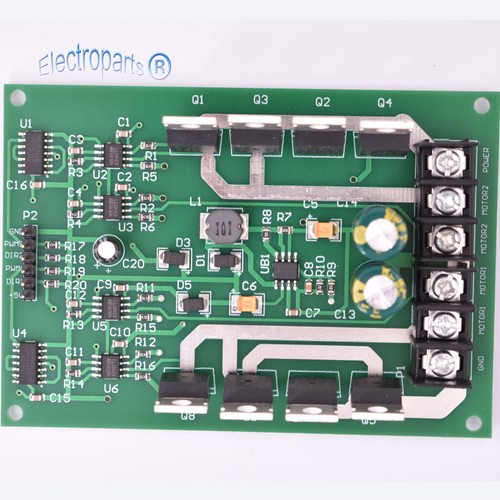 H-bridge DC 3 -36V 10A MOSFET IRF3205 Dual Motor Driver Module Board | eBay