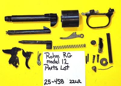 Rohm RG-12 IN 22LR ALL THE PARTS ARE IN GOOD CONDITION REPAIR Parts 25 ...
