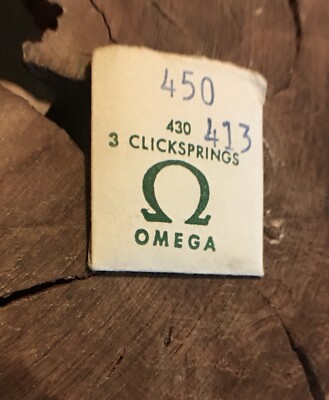 Vintage Omega watch 450 455 caliber Click Spring original NOS Omega ...