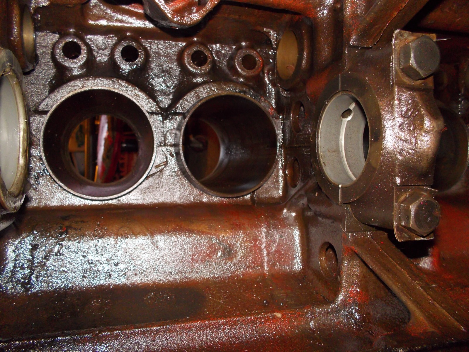 Farmall Super C SC IH gas tractor GOOD engine motor C123 cylinder block ...