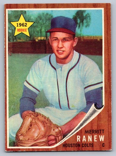 1962 TOPPS #156 MERRITT RANEW HOUSTON COLT .45S ROOKIE | eBay