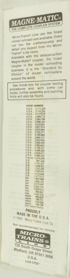 Southern P 40' Outside Braced Box Car 26360 Micro Trains Line 28030 1: ...