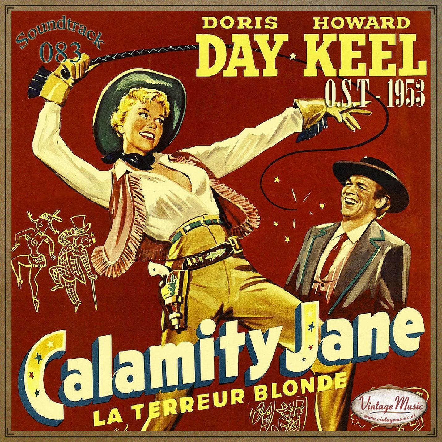 CALAMITY JANE Soundtrack CD #83/100 O.S.T Original 1953 Doris Day ...