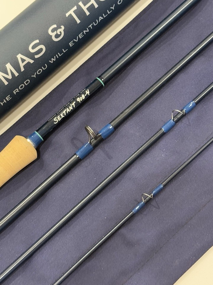**BEAUTIFUL** 🔥~NEW~ THOMAS & THOMAS SEXTANT 8wt. 9’ft~4pc Fly Rod!! 🔥 ...