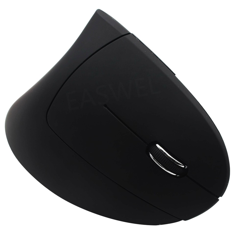 T24 Ergonomic Vertical Mouse 2.4GHz 2400DPI 6 Keys Optical Mice for PC ...