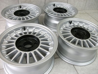 ️ 4x CLASSIC ALLOY WHEELS 4x100 ALPINA STYLE 6x13 BMW E21 2002 turbo ...