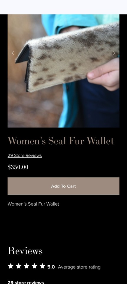 Vintage Rare Unused Genuine Seal Fur Wallet From Hokkaido Japan | eBay