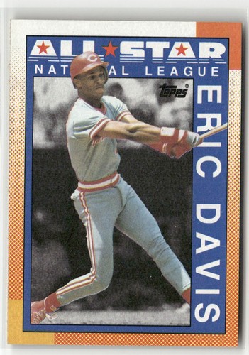 1990 TOPPS #402 ERIC DAVIS CINCINNATI REDS | eBay