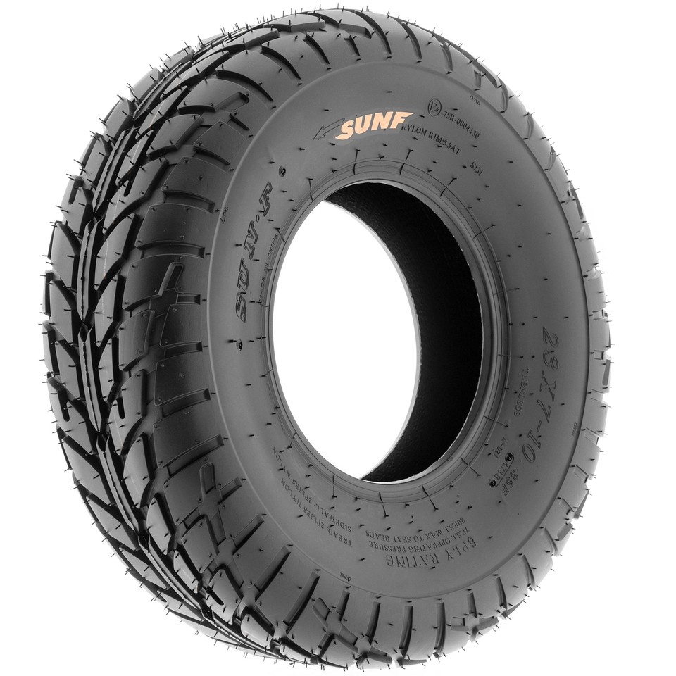 SunF 145/70-6 145/70x6 Hardpack Race Sport ATV UTV Tire 6 PR Tubeless ...