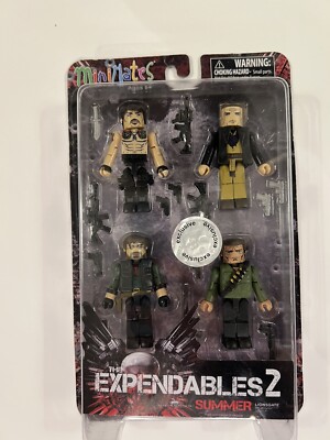 🔥🔥Minimates The Expendables 2 Movie Box Set TRU Exclusive Barney Ross ...