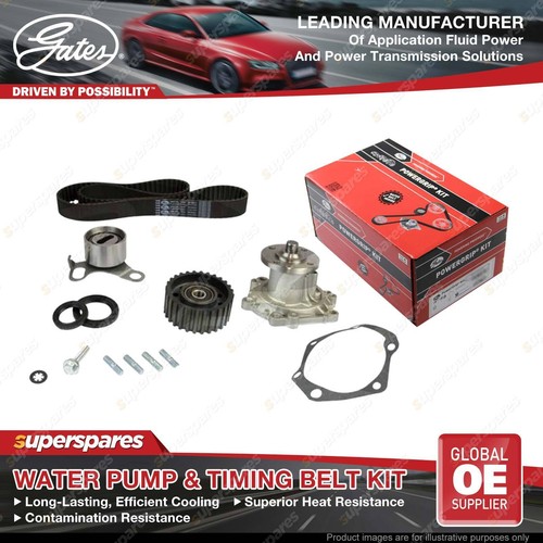 Gates Water Pump & Timing Belt Kit for Toyota Hiace LXH12 LXH22 LH125 ...