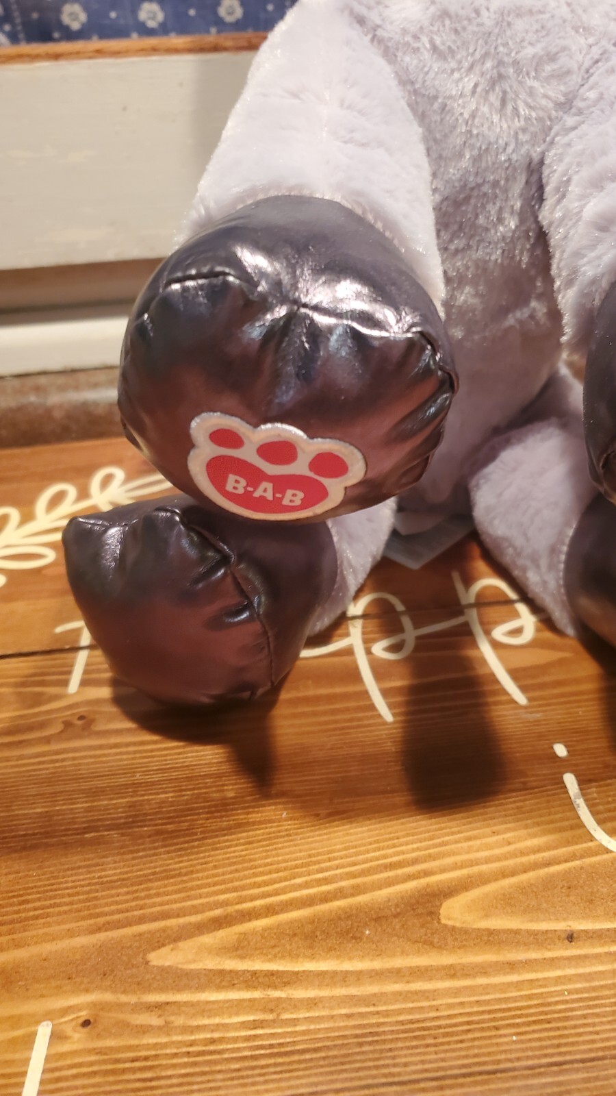 BUILD A BEAR Gray Gust Moose Plush Reindeer Silver Hooves Stuffed ...