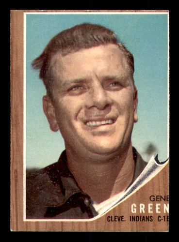 1962 Topps Baseball #78 Gene Green VG *e5 | eBay