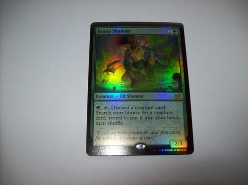 Fauna Shaman - Promo Pack Foil BRO NM MTG Free Ship & Tracked | eBay