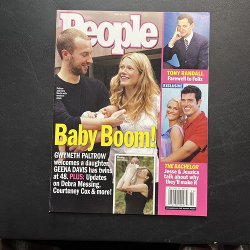 People Magazine May 31, 2004 - Baby Boom - Paltrow and Chris Martin ...