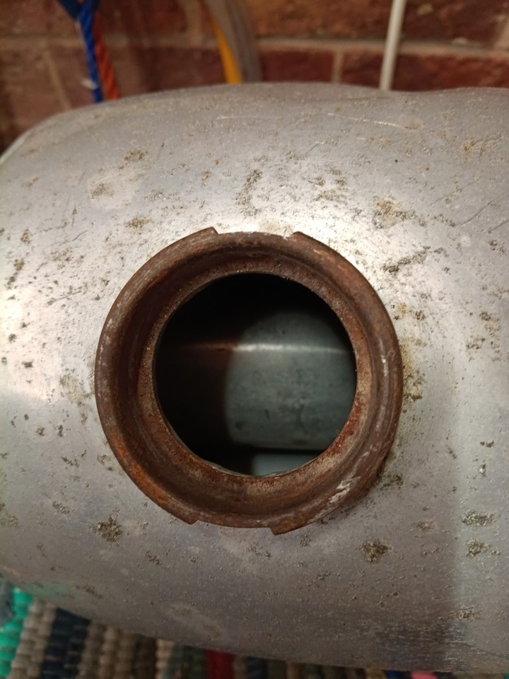 BSA Triumph Tiger Cub Greeves Aluminium Trials Petrol Tank with Cap Pre ...