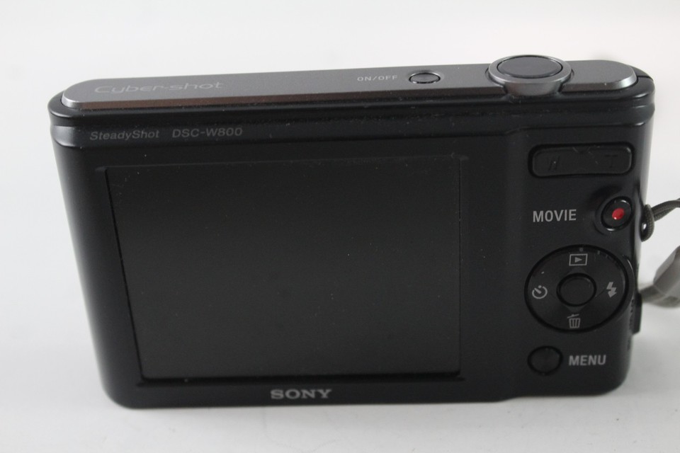 Sony Cybershot DSC-W800 Digital Compact Camera Working w/ 5x Optical ...