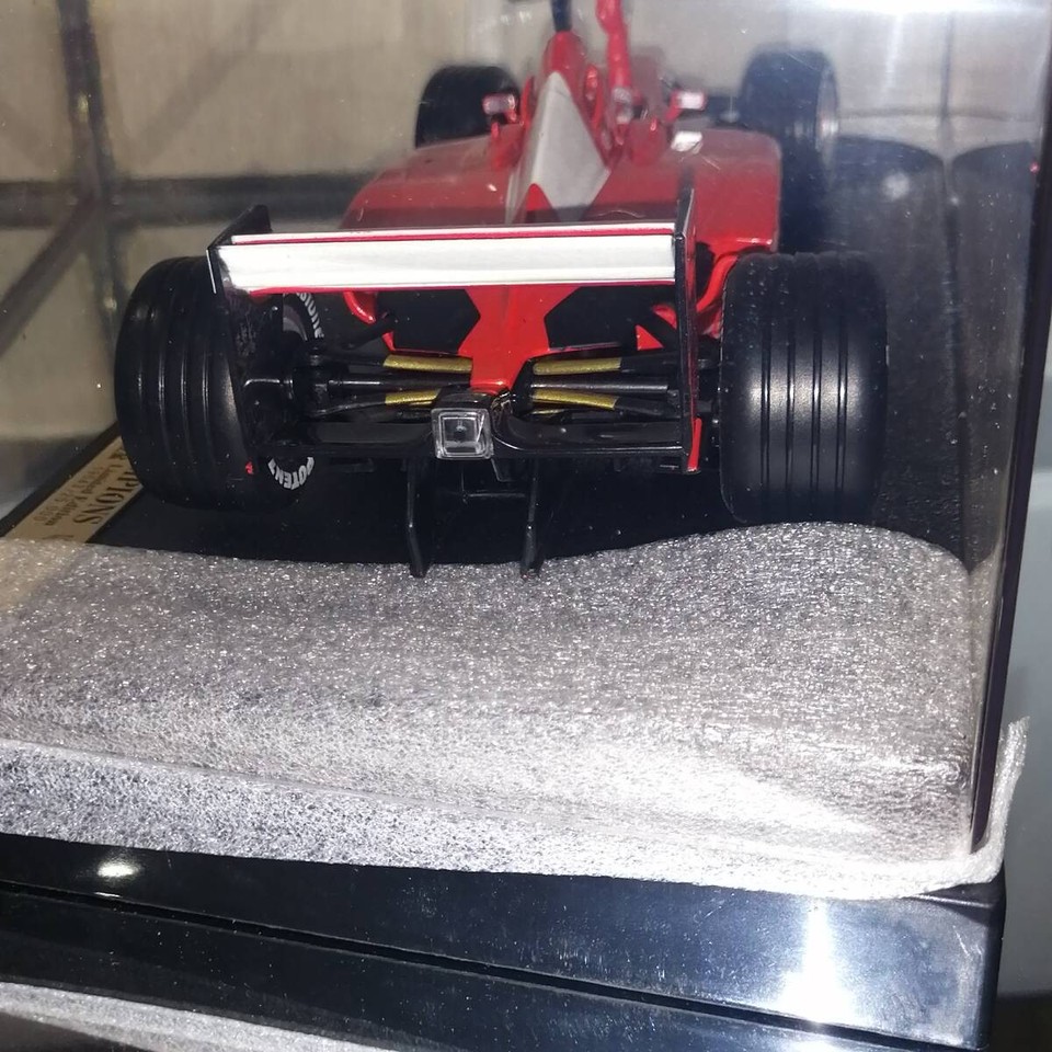 HOTWHEELS 1/18 FERRARI F1 Michael Schumacher Inspection AutoArt Ebbro ...