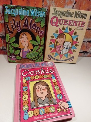 Jacqueline Wilson Hardbacked Book Bundle X 3 Books Lily Alone | eBay UK