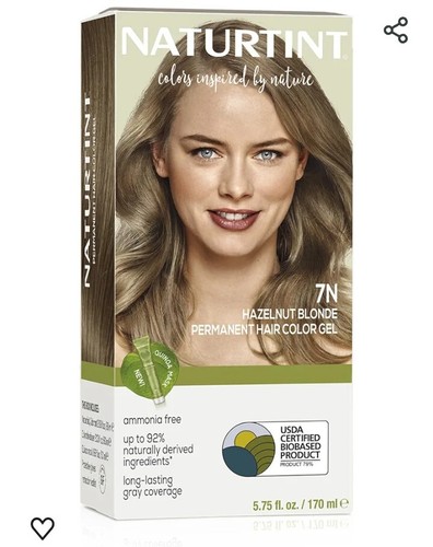 Naturtint - Permanent Hair Color - 7N Hazelnut Blonde - 5.75 Oz (Pack ...