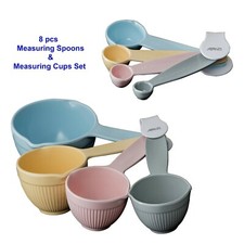 Avanti Ribbed Measuring Cups Pastel Multi Colour for sale online | eBay