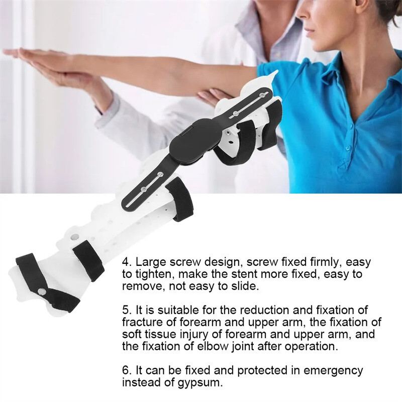 Orthopedic Brace Adjustable Fixed Elbow Brace Corrective Orthosis Arm ...