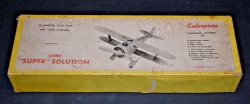 Vintage Enterprise Laird Super Solution Model Kit Box Only | eBay