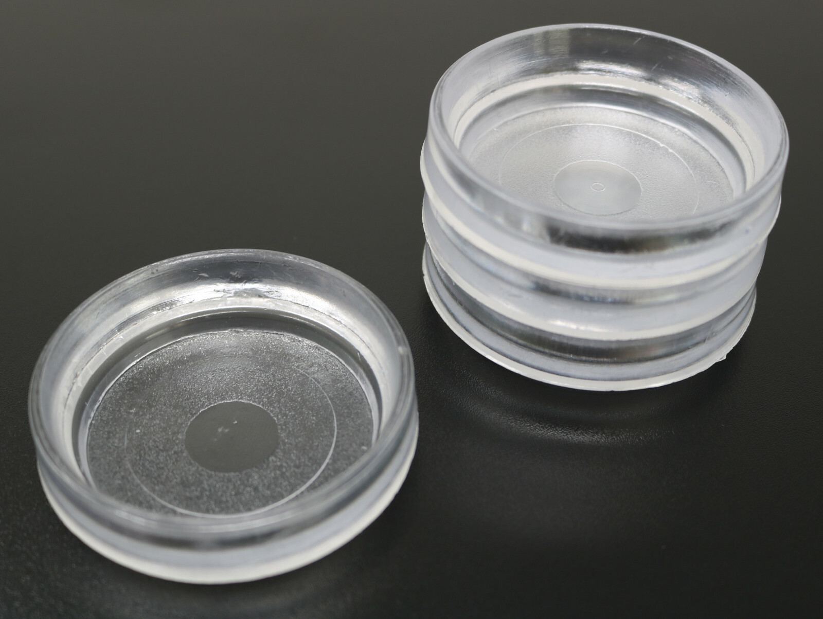 4 x Large Floor Cups Castor Furniture Chair Sofa Carpet Protectors ...