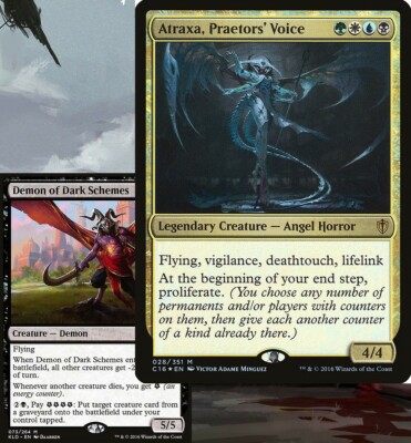 ENERGY and PROLIFERATE Commander Deck EDH Magic MTG Ready-to-Play ...