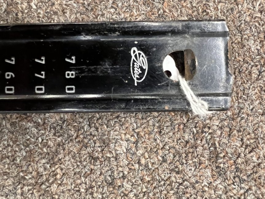 Gates V-Belt Metal Measuring Gauge 3' x 11 1/2" | Aftermarket Branded