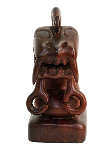 Mah Meri Wood Carving - Sculpture - Moyang Badi Gajah - Elephant Spirit ...