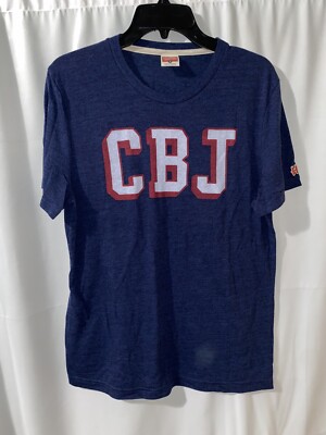 Homage CBJ Columbus Blue Jackets Blue T Shirt Medium | eBay