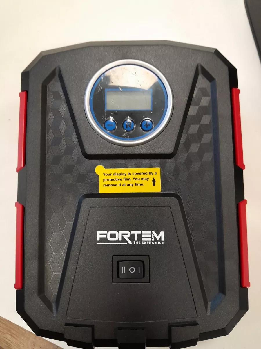 Fortem Tire Inflator Portable Air Compressor 150 Psi Bike 56 Off