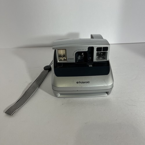 Vintage Polaroid One 600 Instant Film Camera Silver | eBay