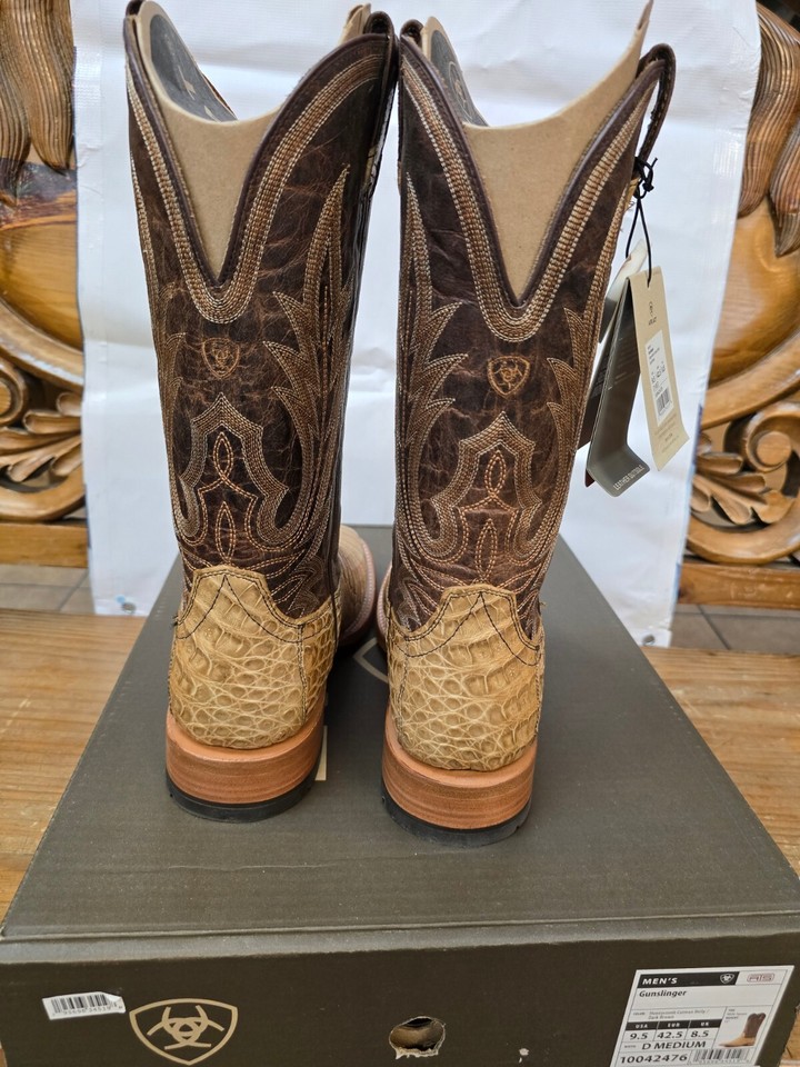 Ariat Men's Caiman Boots 10042476 Gunlinger New | eBay