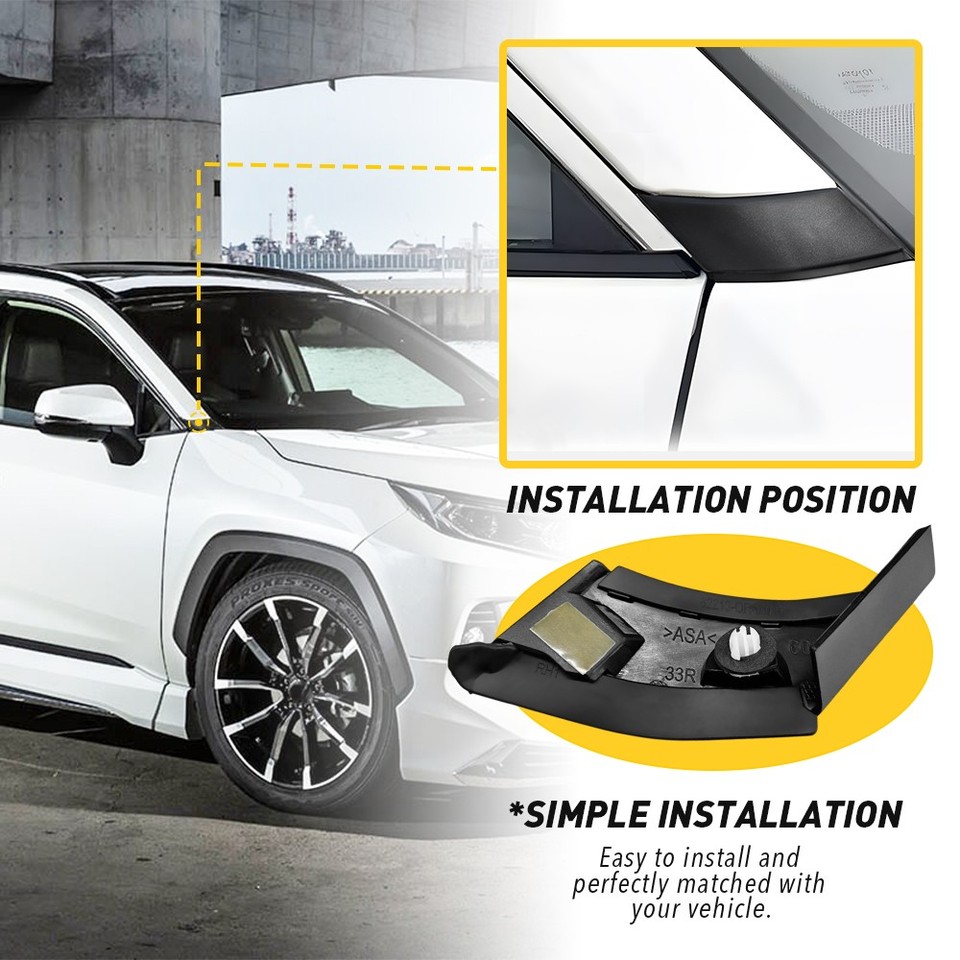 Right A-pillar Trim Panel Cover Fit For Toyota RAV4 2019-2023 60117 ...