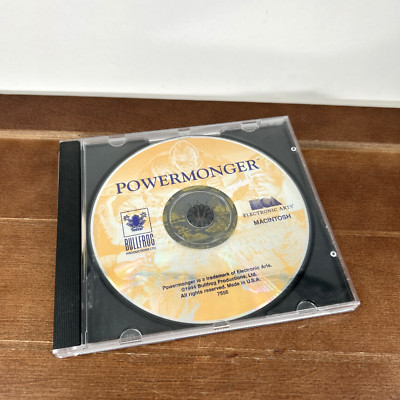 Powermonger Macintosh Game 1994 Bullfrog Productions, MAC Game | eBay